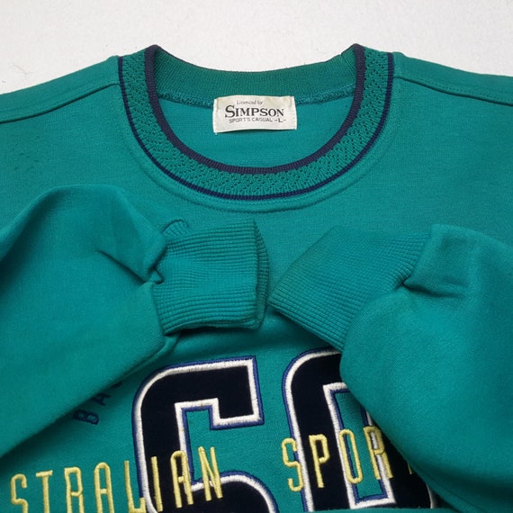 SIMPSON AUSTRALIAN BRAND Racing Team Sweatshirts - Gem