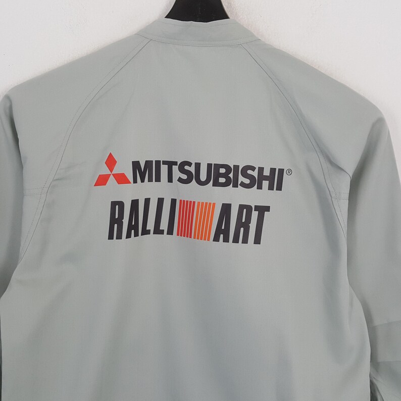 MITSUBISHI RALLI ART Japanese Motorsports Racing Team Custom Vintage ...