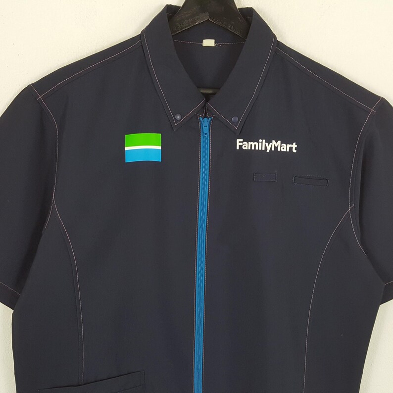 FAMILY MART Japanese Brand Uniform Working Shirt Jacket - Etsy
