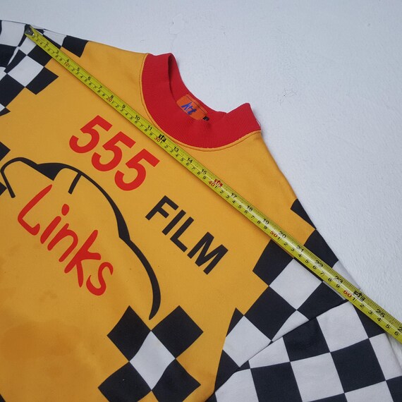 555 FILM LINK Japanese Racing Motorsport Vintage Swea… - Gem
