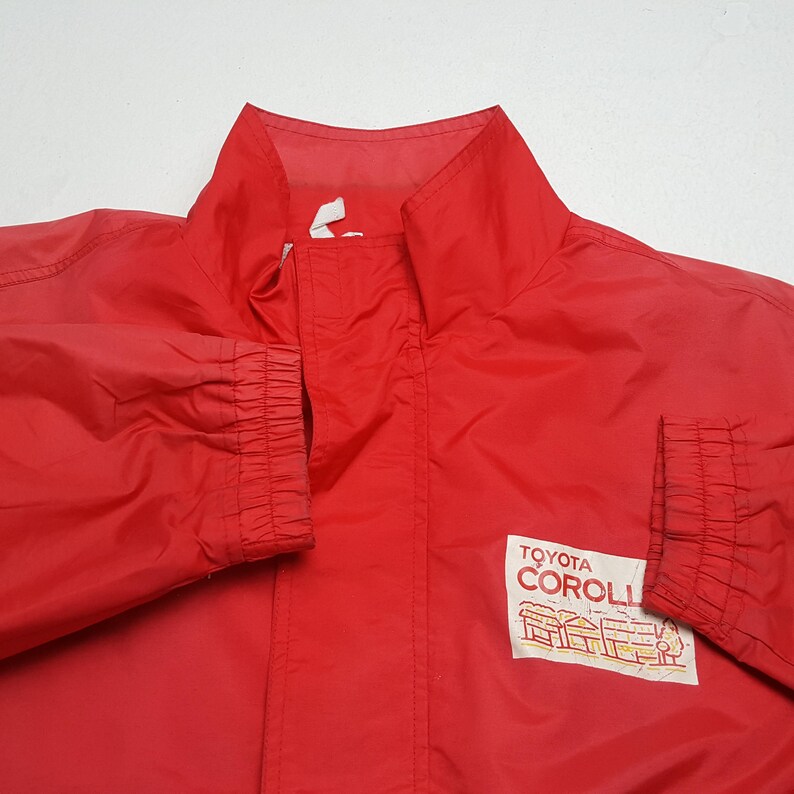 TRD TOYOTA RACING Japanese Racing Team Custom Vintage Red Jacket - Etsy