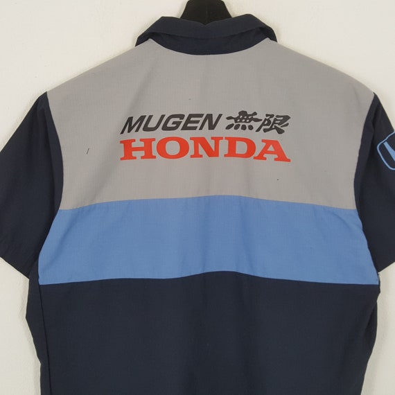 MUGEN HONDA Japanese Racing Team Custom Shirts - Gem