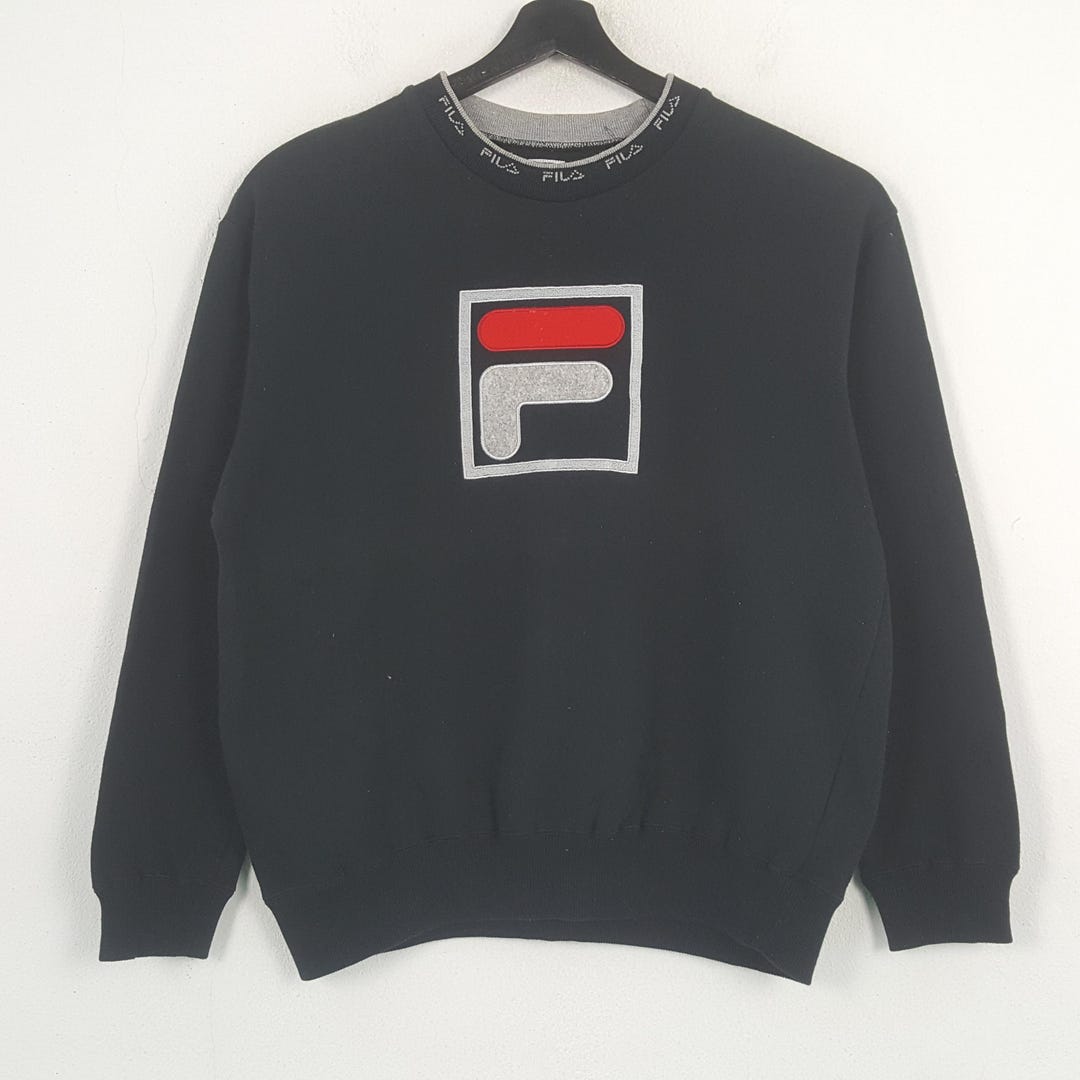 FILA Big Logo Italian Sportswear Vintage Sweatshirt - Etsy