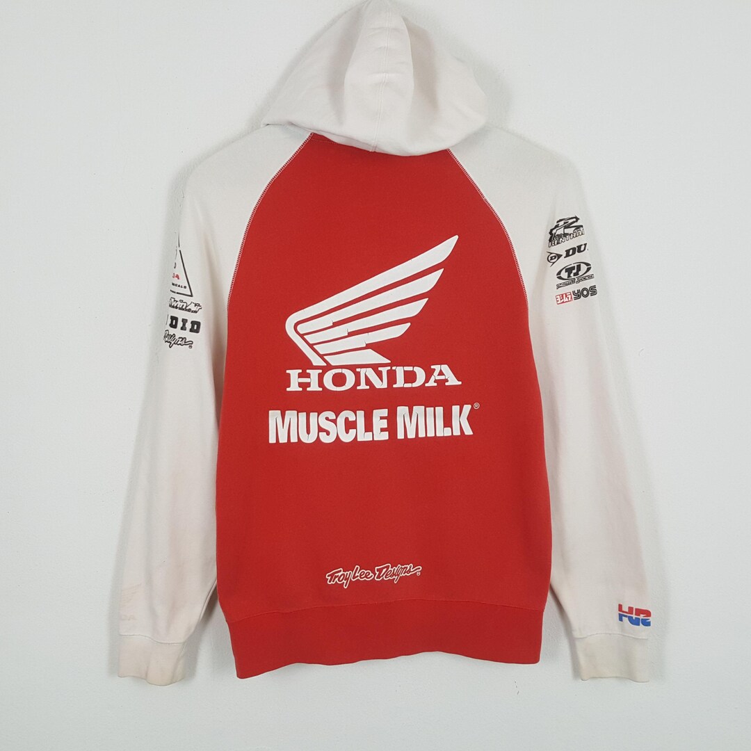 HONDA MUSCLE MILK Japanese Brand Racing Motorcycle Sponsor Hoodies - Etsy