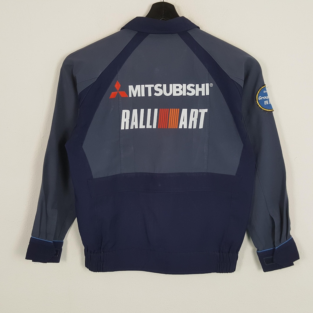 MITSUBISHI RALLIART Japanese Racing Team Custom Vintage Jacket - Etsy