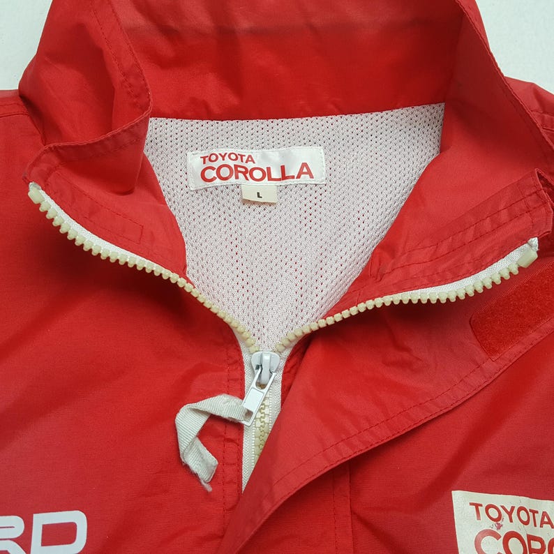 TRD TOYOTA RACING Japanese Racing Team Custom Vintage Red Jacket - Etsy