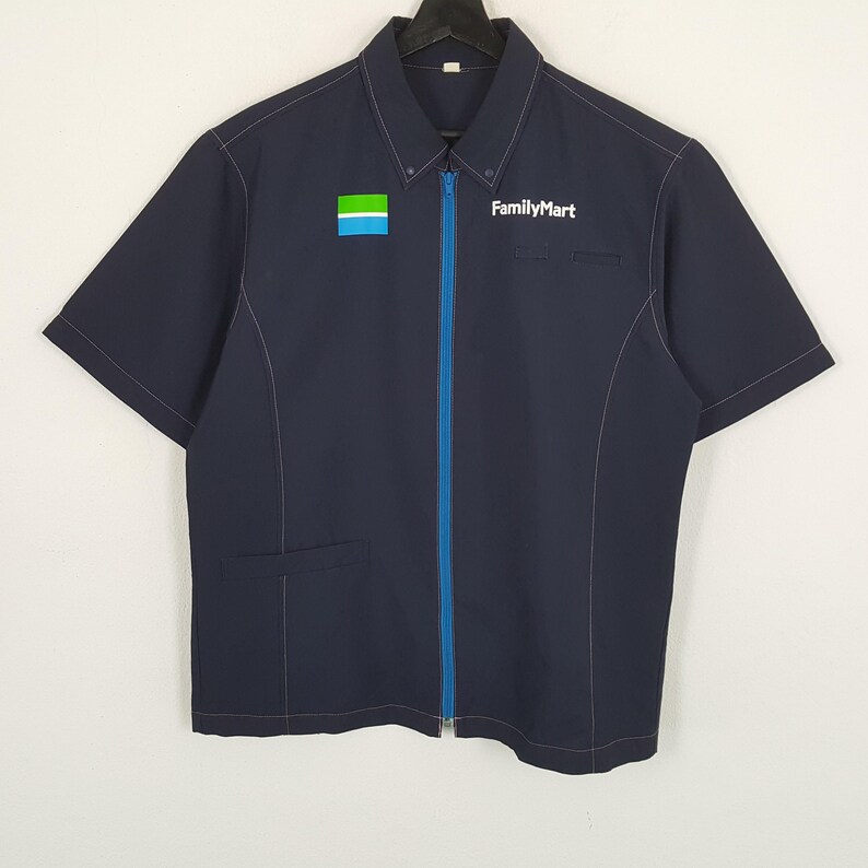 FAMILY MART Japanese Brand Uniform Working Shirt Jacket - Etsy