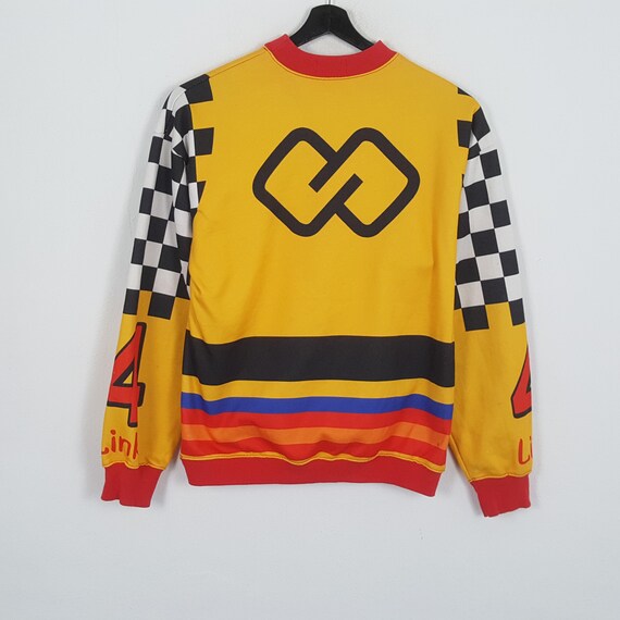 555 FILM LINK Japanese Racing Motorsport Vintage Swea… - Gem