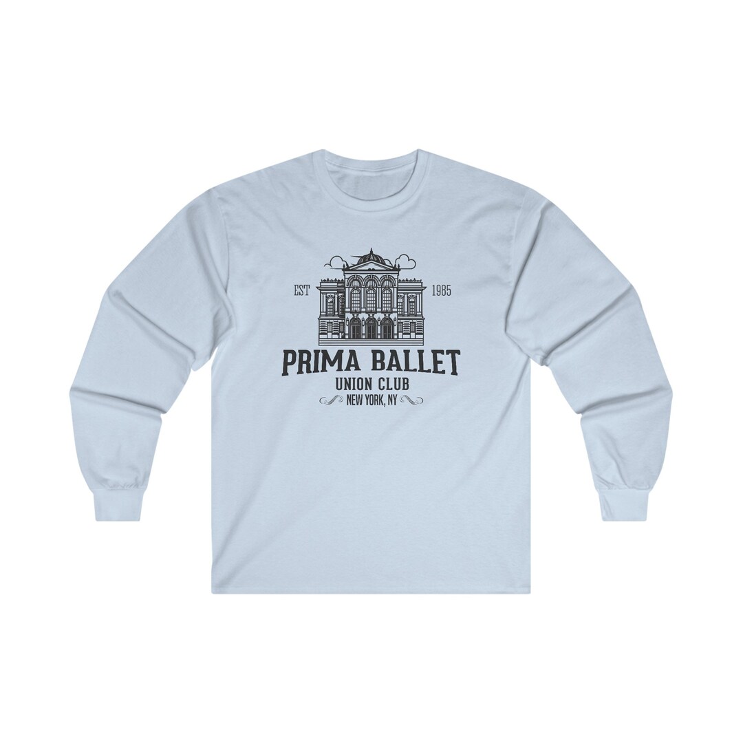 Prima Ballet Union Club Ballet Dancer Long Sleeve Tee - Etsy