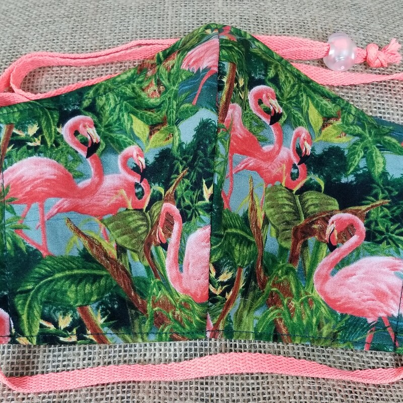 Tropical Face Mask - Etsy