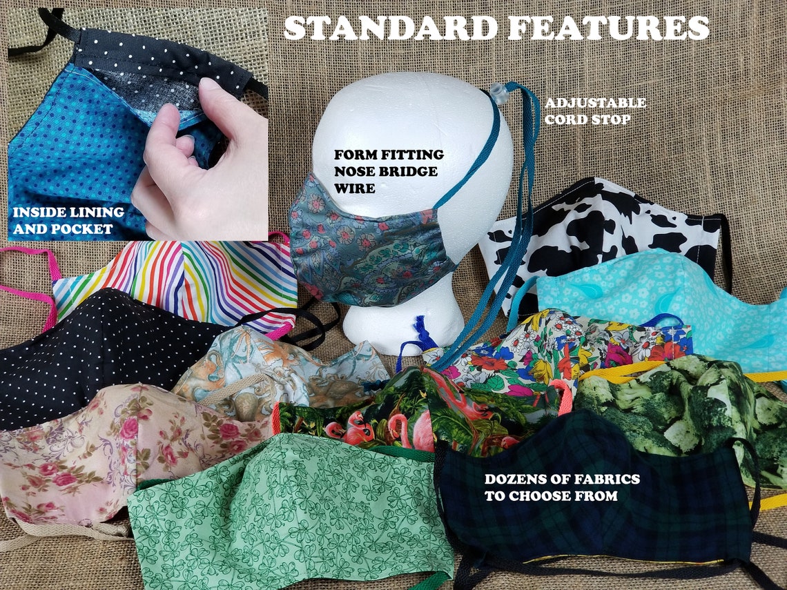 Periodic Table of the Elements Washable Reusable Face Mask - Etsy