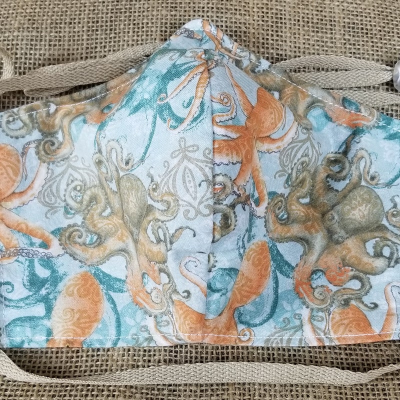 Octopus Mask - Etsy
