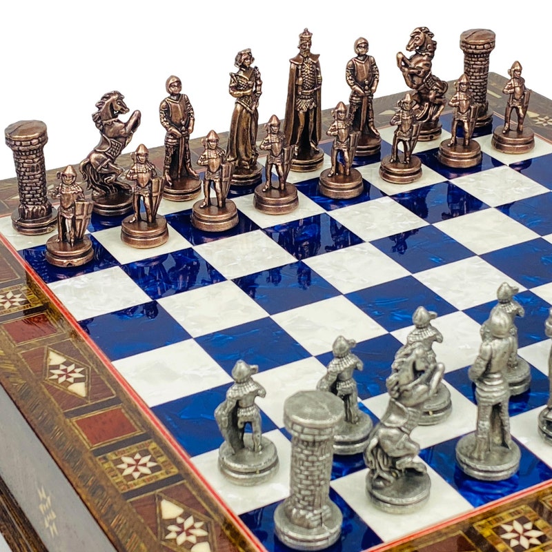 Medieval Chess Set - Etsy