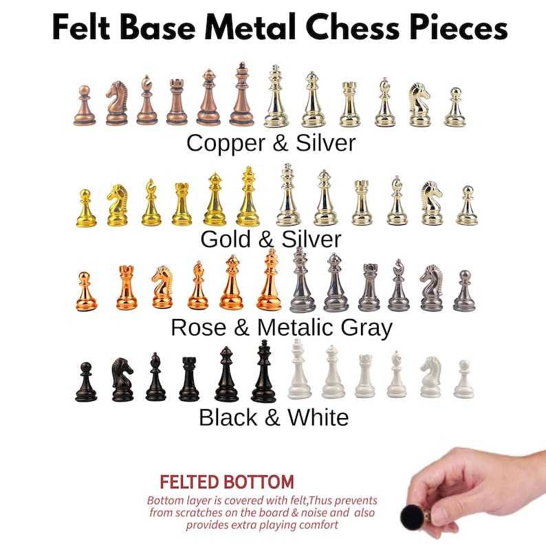Personalized Wooden Chess Set With Secret Compartment: Handmade Carved ...