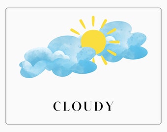 My Favorite Weather Worksheet Printable - Etsy