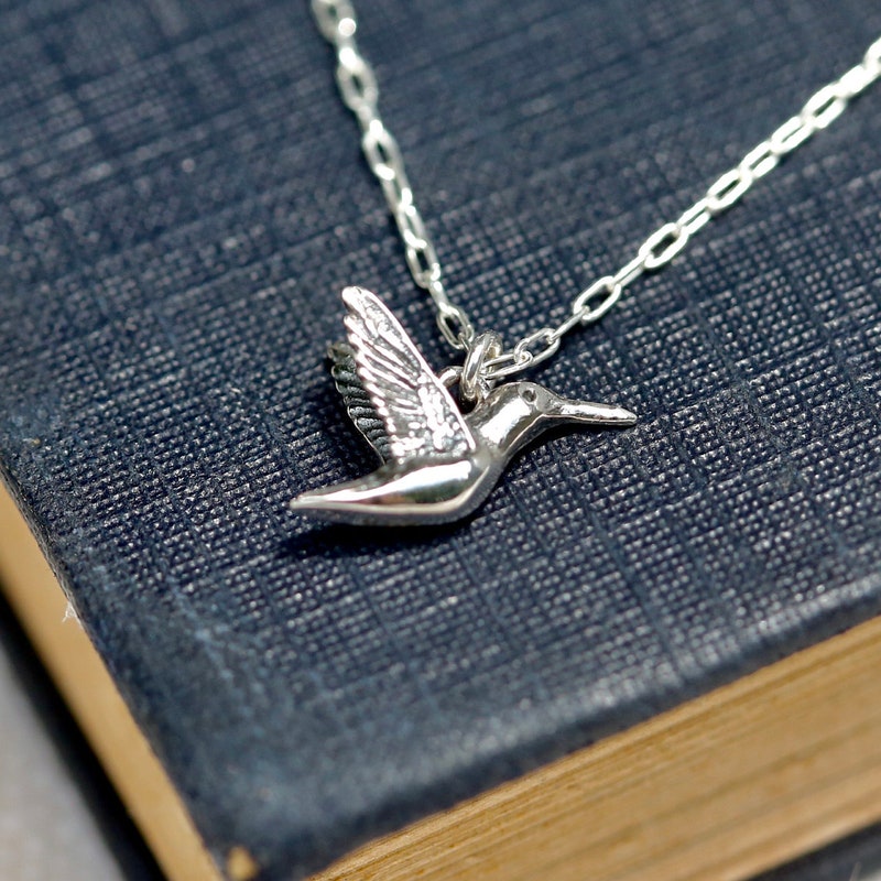 Hummingbird Necklace - Etsy