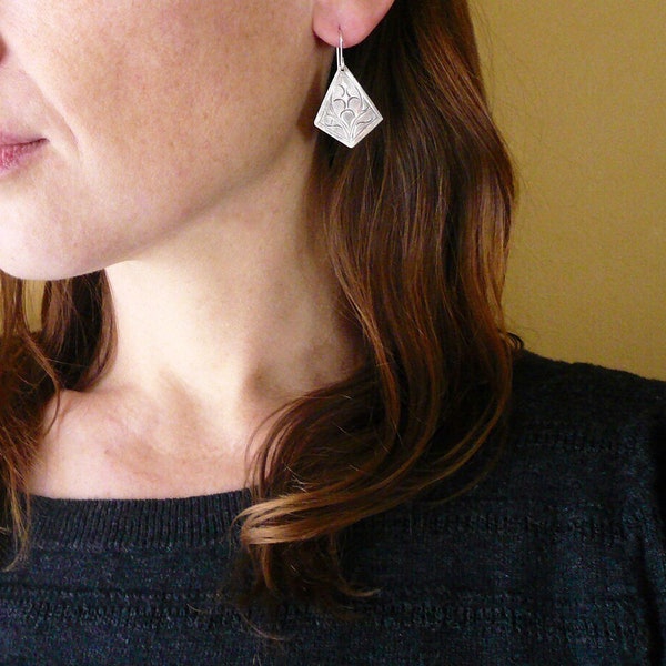 Stamped Earrings - Etsy