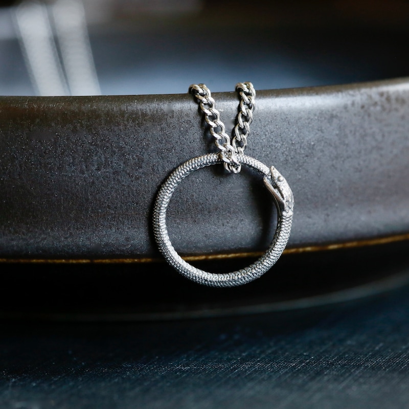 Ouroboros Necklace - Etsy