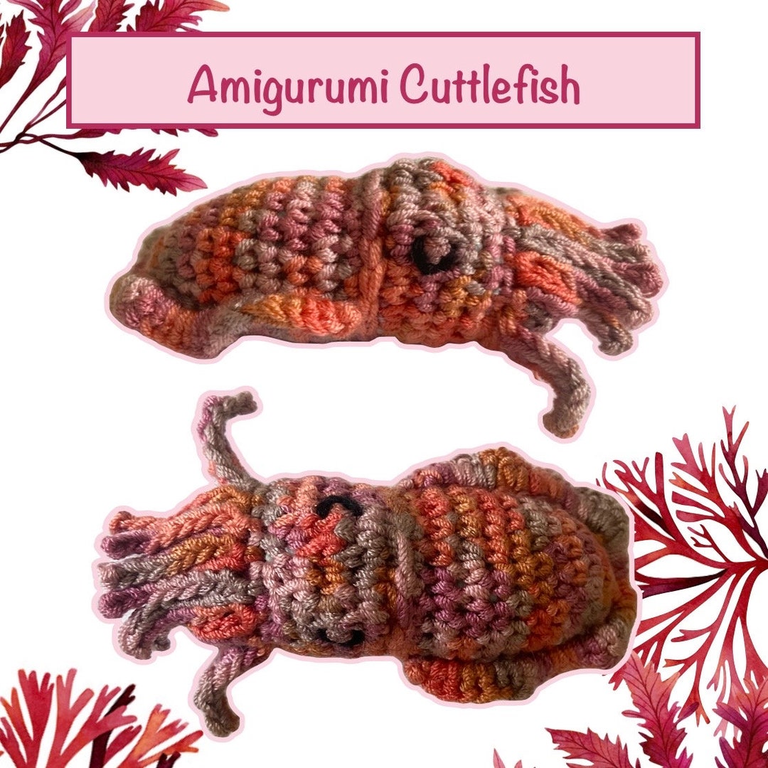 Amigurumi Cuttlefish Crochet Pattern - Etsy