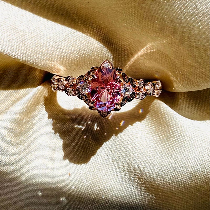 Fantasy Cut Pink Diamond - Etsy