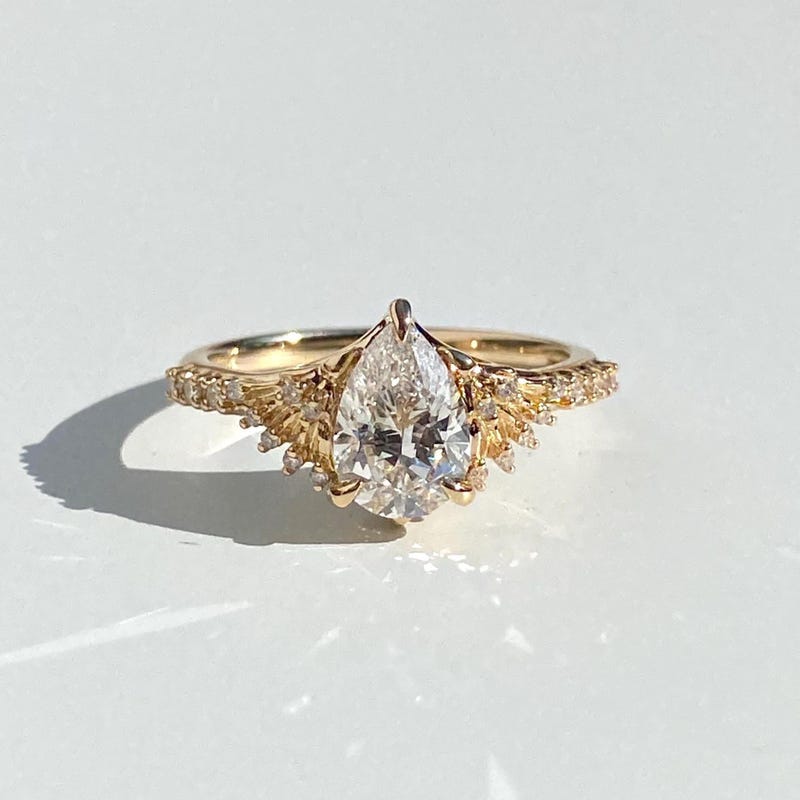 Bird Engagement Ring - Etsy