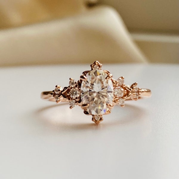 Unique Whimsical Engagement Ring - Etsy