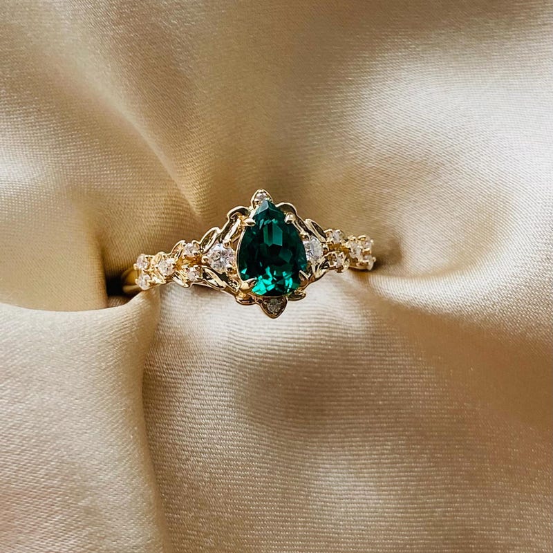 Emerald Elvish Rings - Etsy