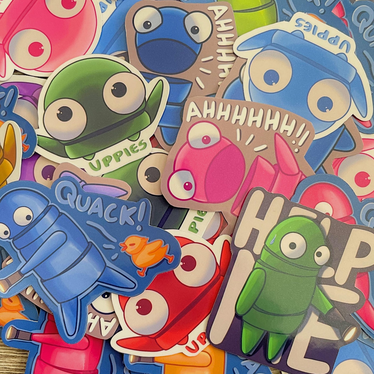 REPO Meme Sticker, Gamer Stickers, Help Me, Screaming, R.E.P.O Horror ...
