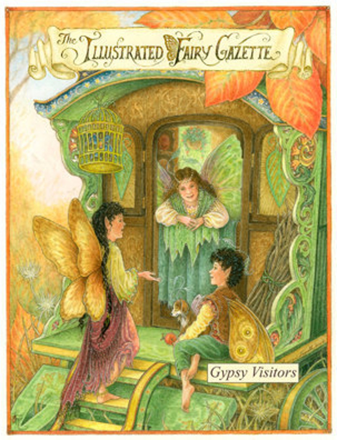 The Illustrated Fairy Gazette Gypsy Visitors Edition, Illustrated by ...