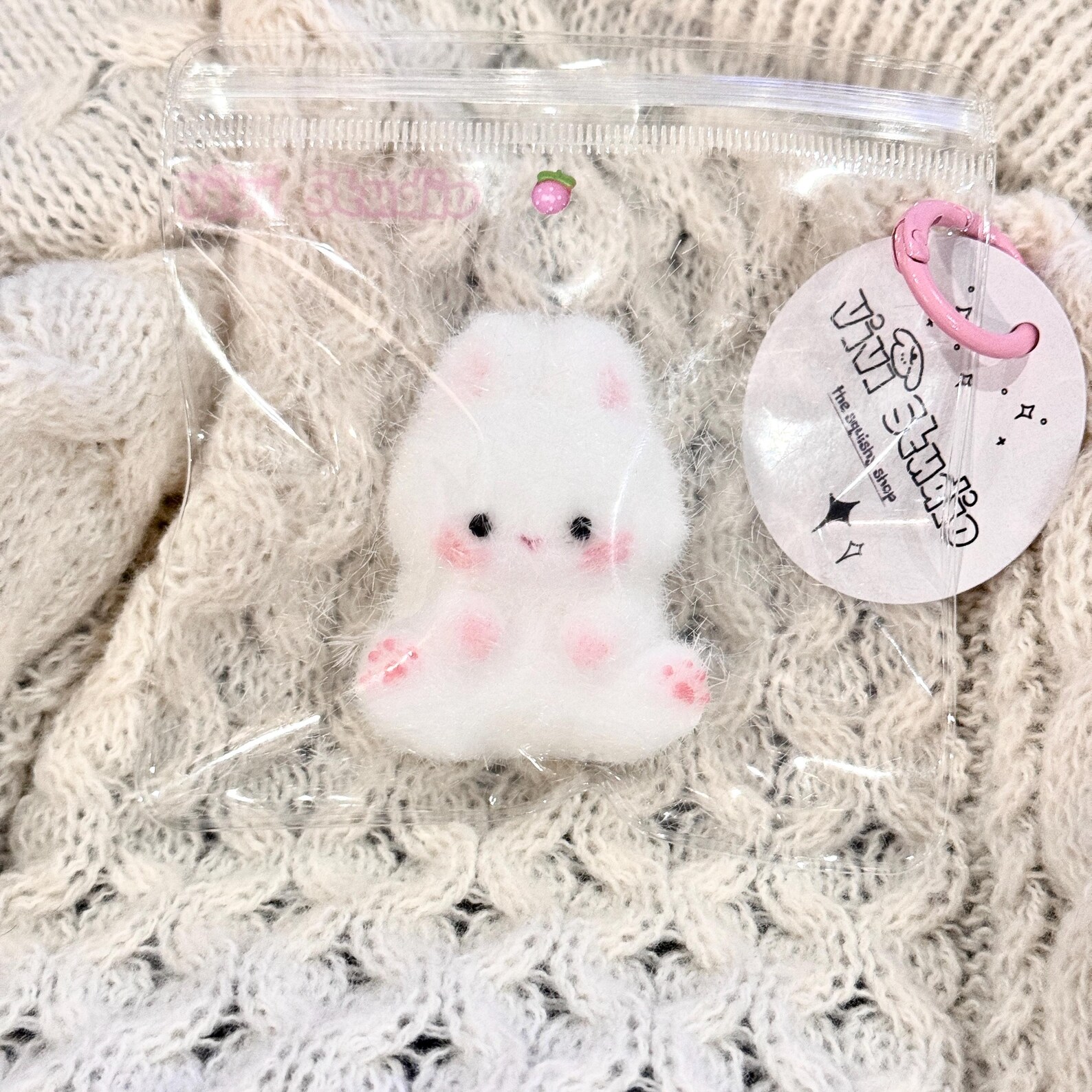 Taba Squishy, Animal Squishy, Cute Bunny, Handmade, Vivi Studio - Etsy