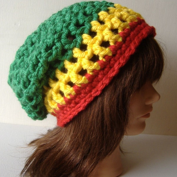 Rasta Hat - Etsy