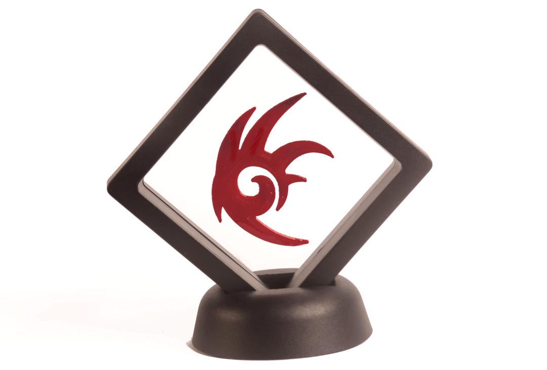 Shadow the Hedgehog Display Stand | 3D Printed Floating Logo Stand ...