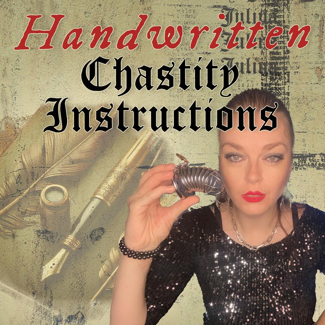 Personalized Chastity Tasks With Handwritten Instructions – for Beginners to Professionals ...