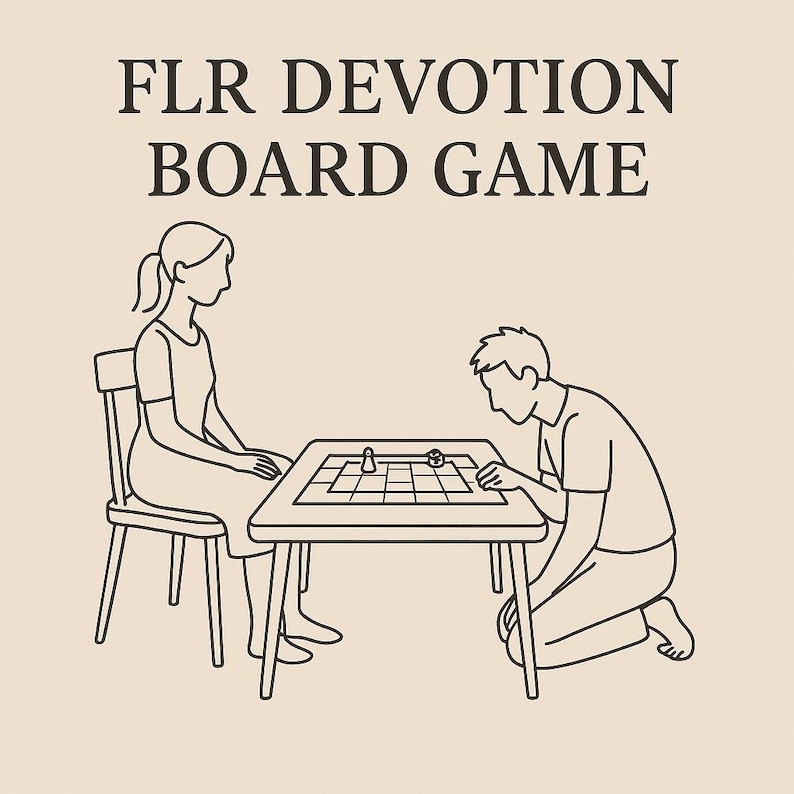 FLR Devotion Board Game • Printable FLR Game • Soft Femdom Structure ...