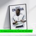 Jay Jay Okocha Football Poster Football Print Custom Football Wall Art Bolton Wanderers Fan Gift ...