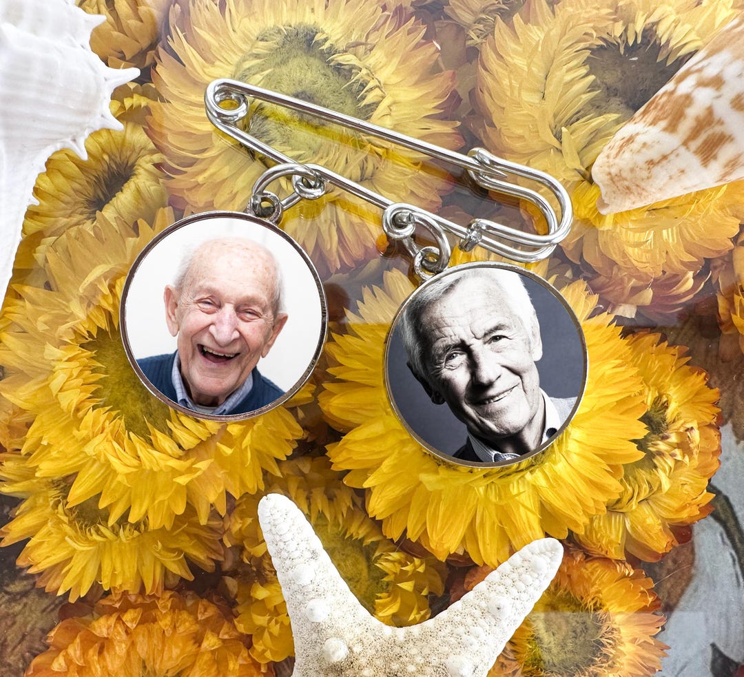 Custom Photo Lapel Pins, Memorial Photo Pins, Funeral Keepsakes ...