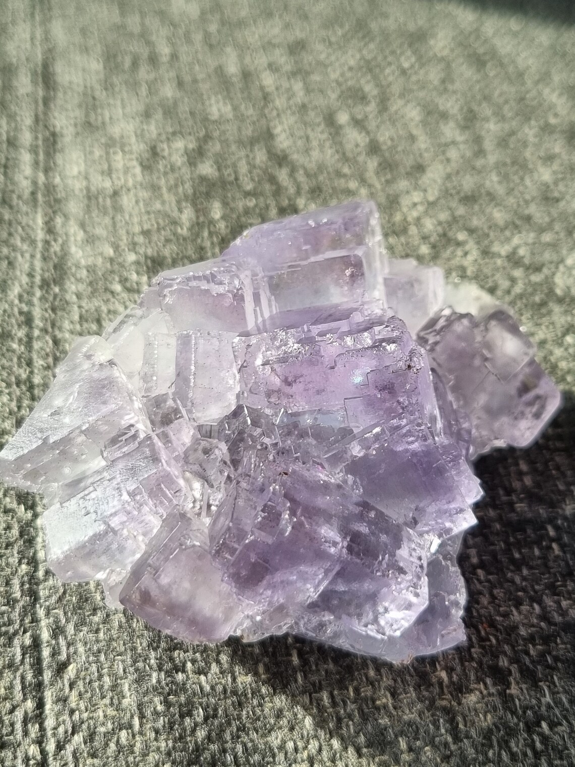 La Viesca Fluorite, Asturias, Spain, Glassy Purple Blue Fluorite ...