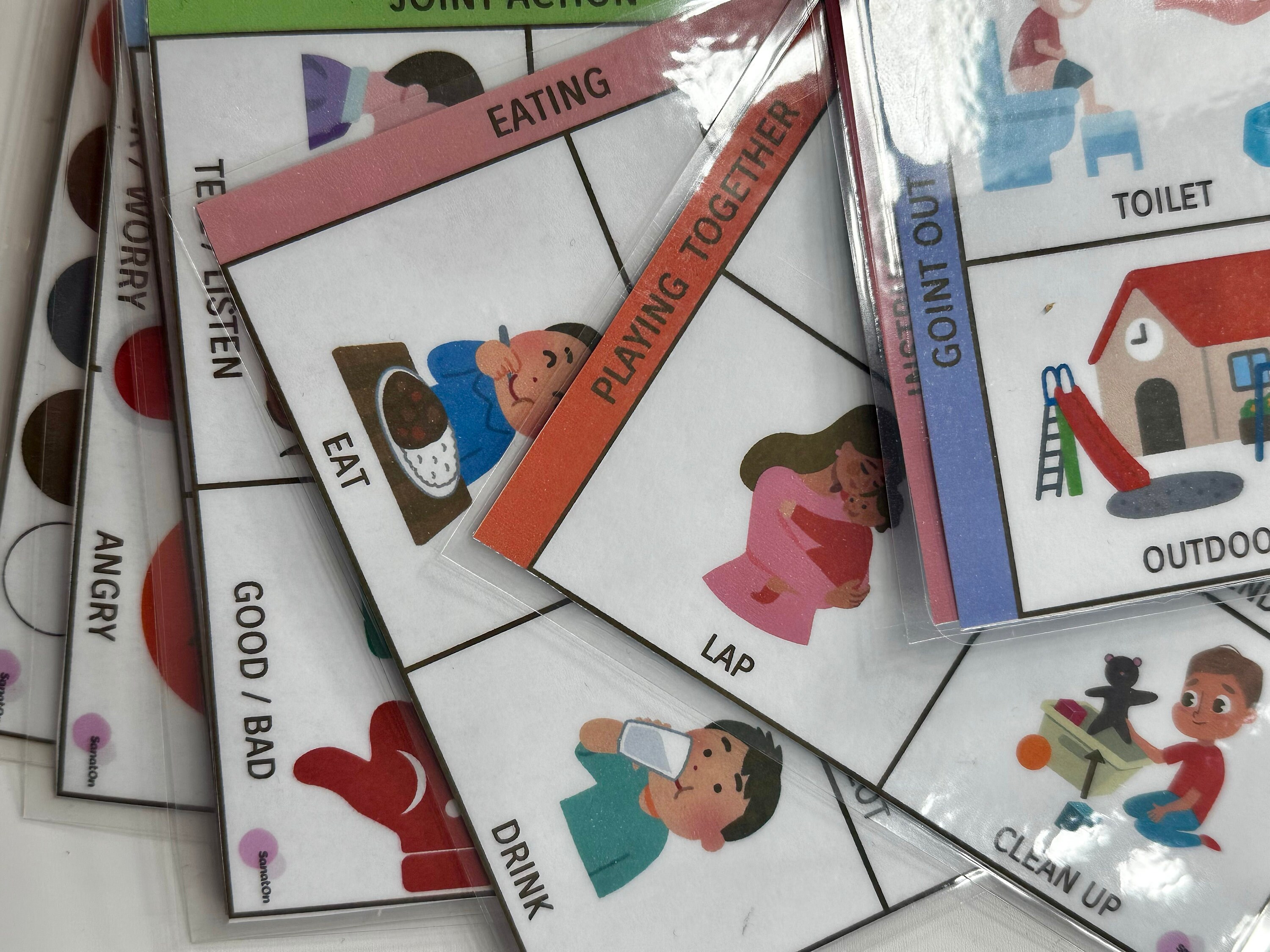 Communication Pictures for Key Chain, Day Care, Kindergarten, Special ...