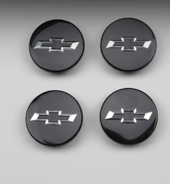 4PCS Wheel Center Hub Rim Caps for Chevrolet Chevy Malibu Cruze Volt Impala Camaro 83mm Black Chrome Etsy