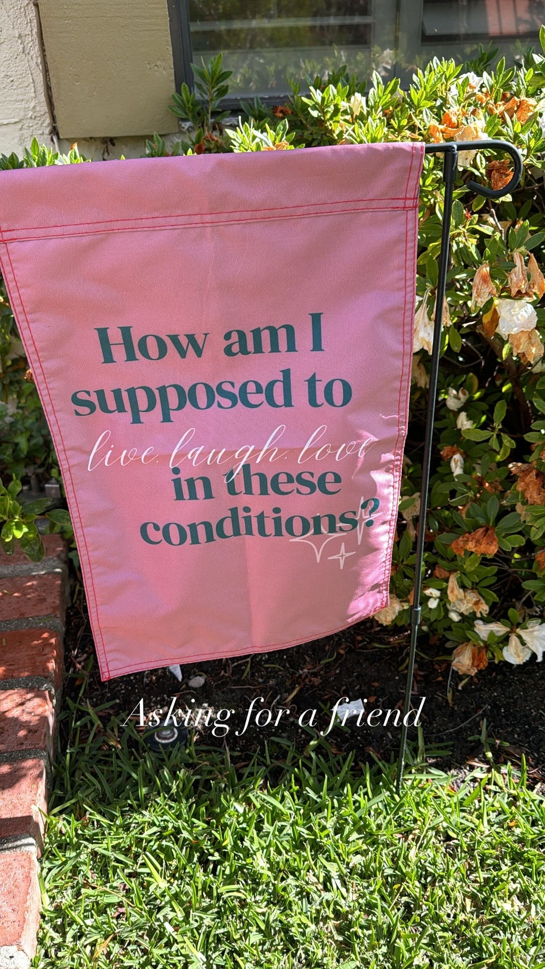 Stylish and Funny Garden Flags - Etsy