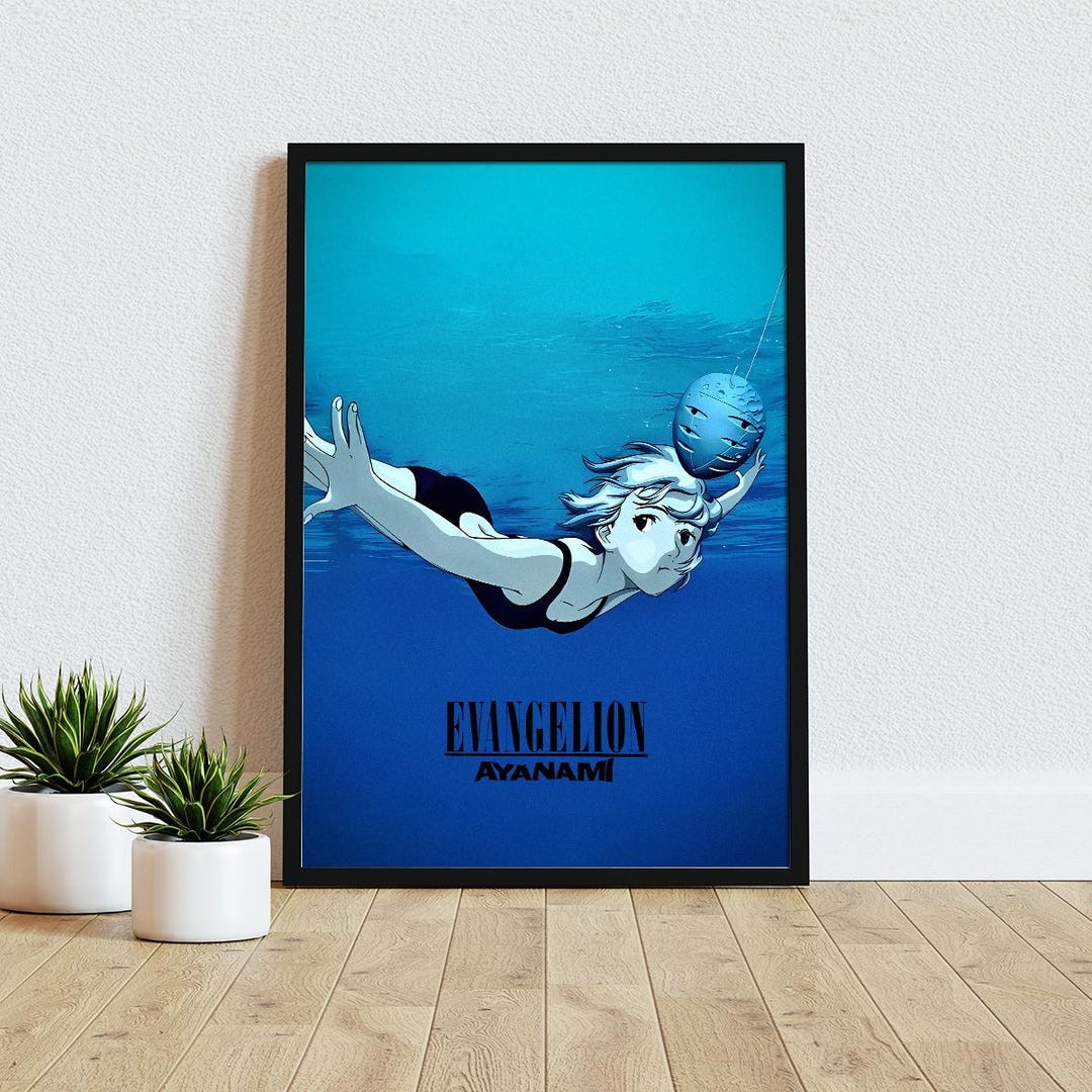 Neon Genesis Evangelion Anime Poster, Anime Print, Anime Gifts, Manga ...