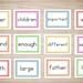 100 3rd Grade Sight Word Flashcards | Third Grade Vocabulary | 3rd ...