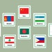 Asian Country Flag Flashcards | Geography | Learn the Asian Countries ...