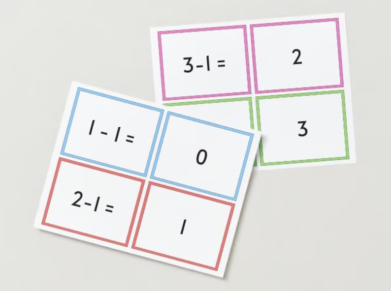 150+ Subtraction Flashcards | 1st Grade Math | 2nd Grade Math ...