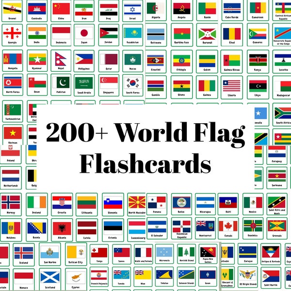 World Flags - Etsy