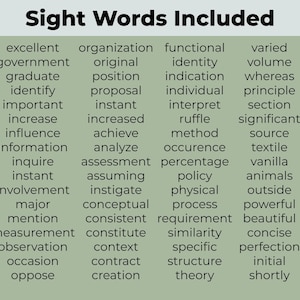 100 5th Grade Sight Words Flashcards | Fifth Grade Vocab | 5th Grade ...