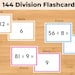 140+ Division Flashcards | 2nd, 3rd, and 4th Grade Division | Colorful ...