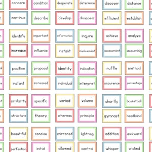 100 5th Grade Sight Words Flashcards | Fifth Grade Vocab | 5th Grade ...