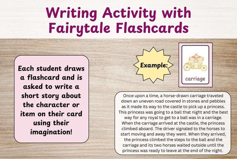 Fairytale Princess Flashcards | Princess Themed Birthday Party Game ...