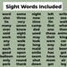 100 1st Grade Sight Word Flashcards | First Grade Learn to Read ...